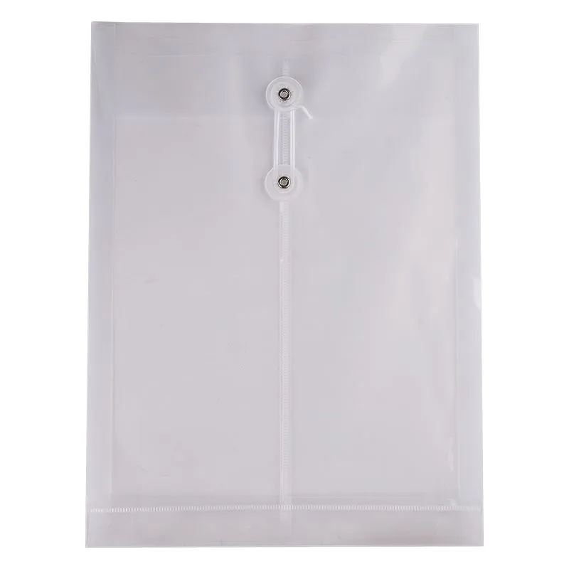 Heavy Duty Plastic Clear File Folders A4 Document Folders 20 Pack ...