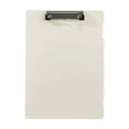 Heavy Duty Plastic Clipboard with Low Profile Metal Clip, Standard ...