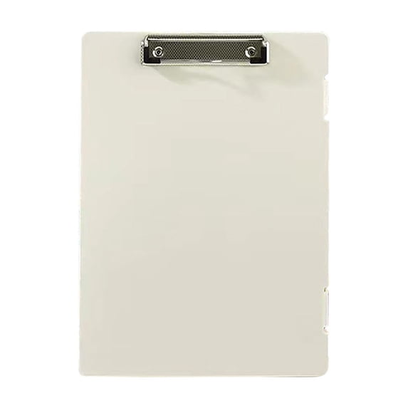 Heavy Duty Plastic Clipboard with Low Profile Metal Clip, Standard ...
