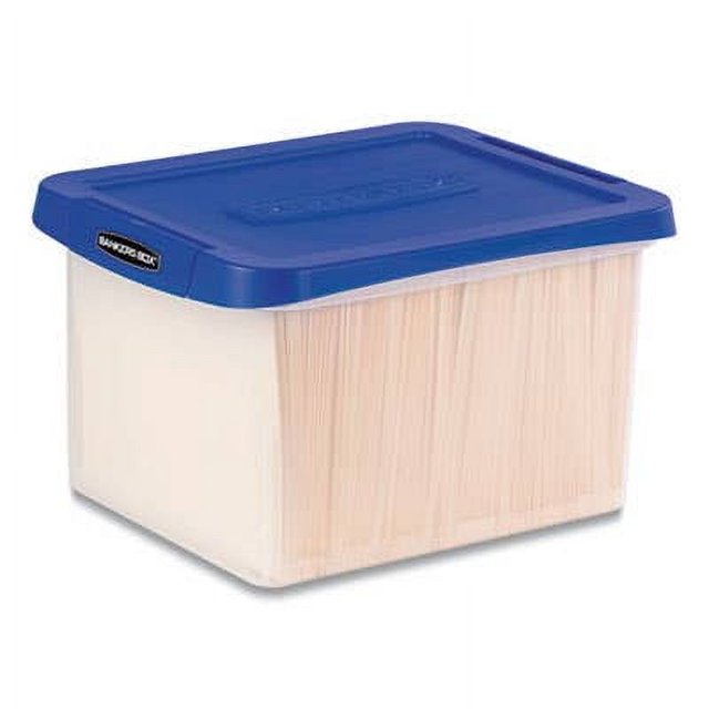 "Heavy Duty Plastic File Storage, Letter/Legal Files, 14"" X 17.38"" X ...