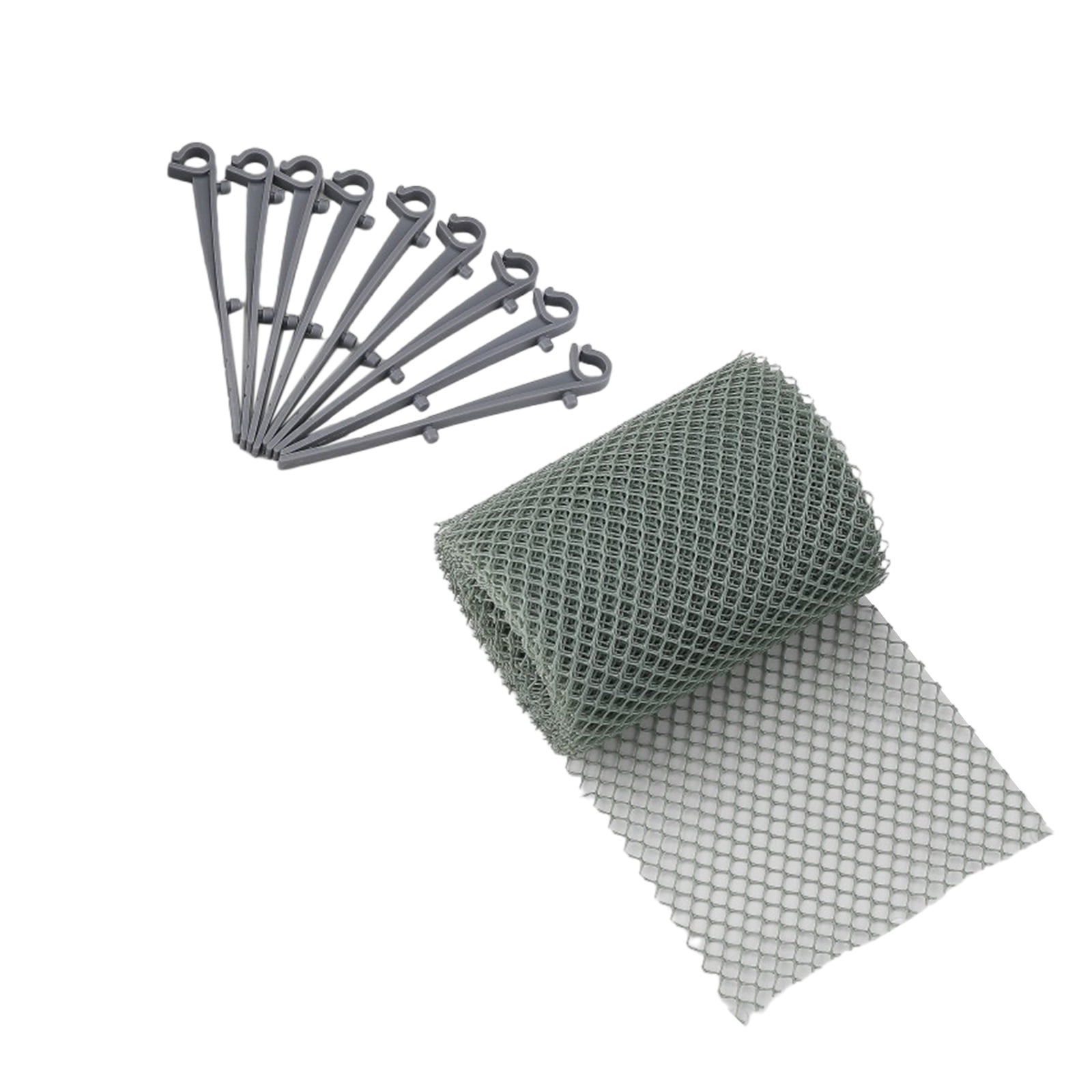 Heavy Duty Plastic Gutter Guard Netting Prevents Clogging In Roof ...