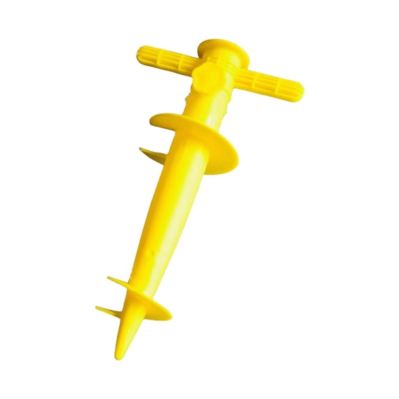 Heavy Duty Plastic Tent Pegs Strong Outdoor Sand Anchors Base Easy to ...