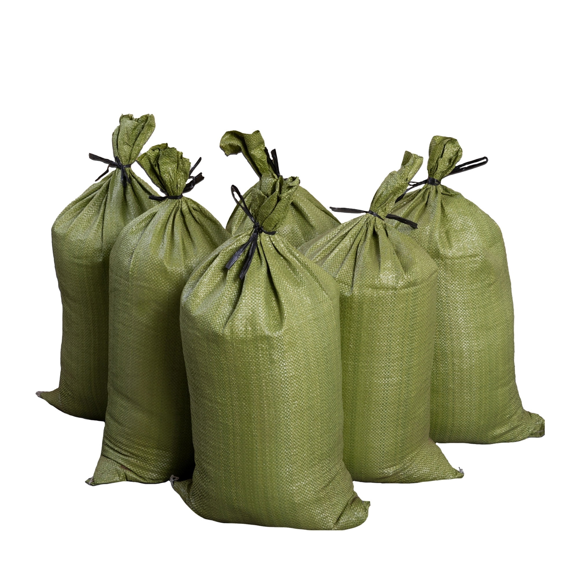 Heavy Duty Polypropylene Sand Bags 14" x 25", Set of 1 (10) Sandbags ...