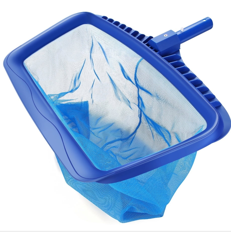 Heavy Duty Pool Leaf Skimmer Net with Deep Bag,Durable Fine Mesh for ...