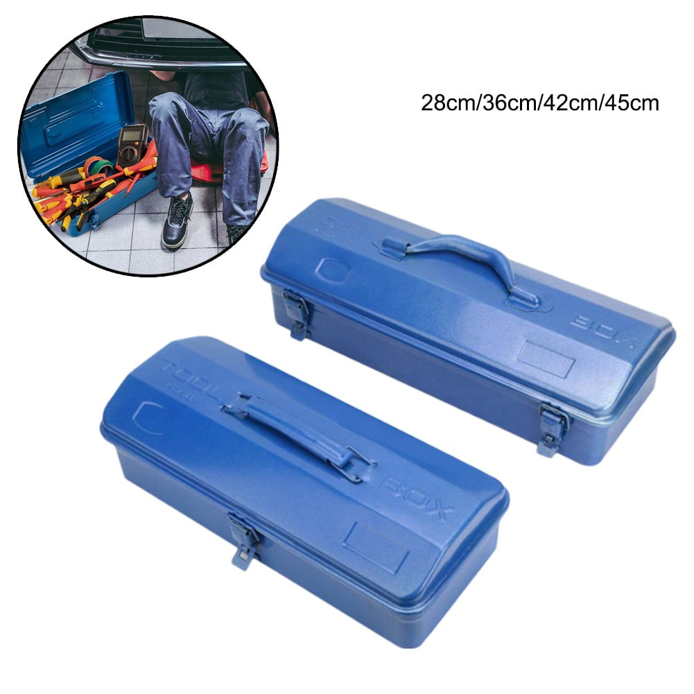 Heavy Duty Portable Steel Tool Box Metal Tool Box For Workshop Garage ...