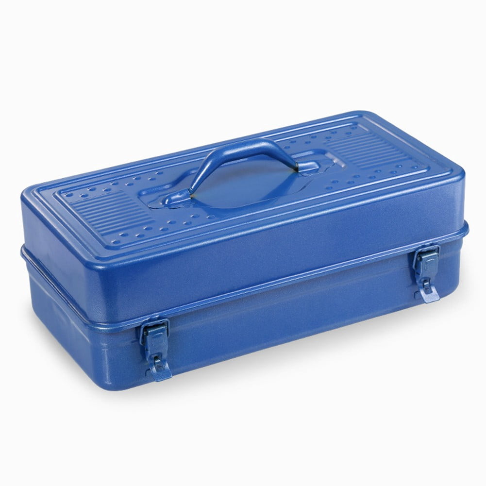 Heavy Duty Portable Steel Tool Box Metal Tool Box For Workshop Garage ...
