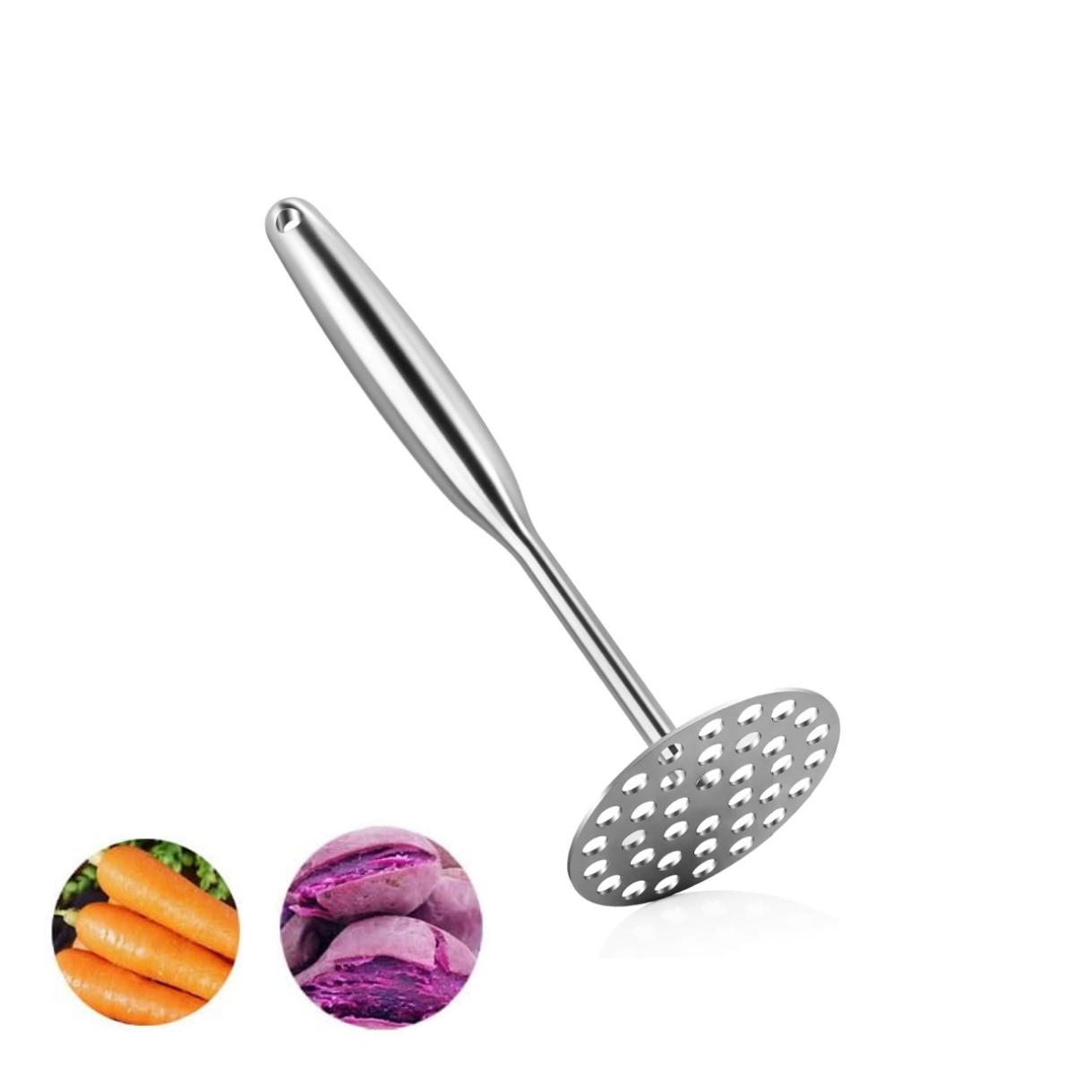 Heavy Duty Potato Gadget,Durable Masher Kitchen Tool for Restaurant,3 ...