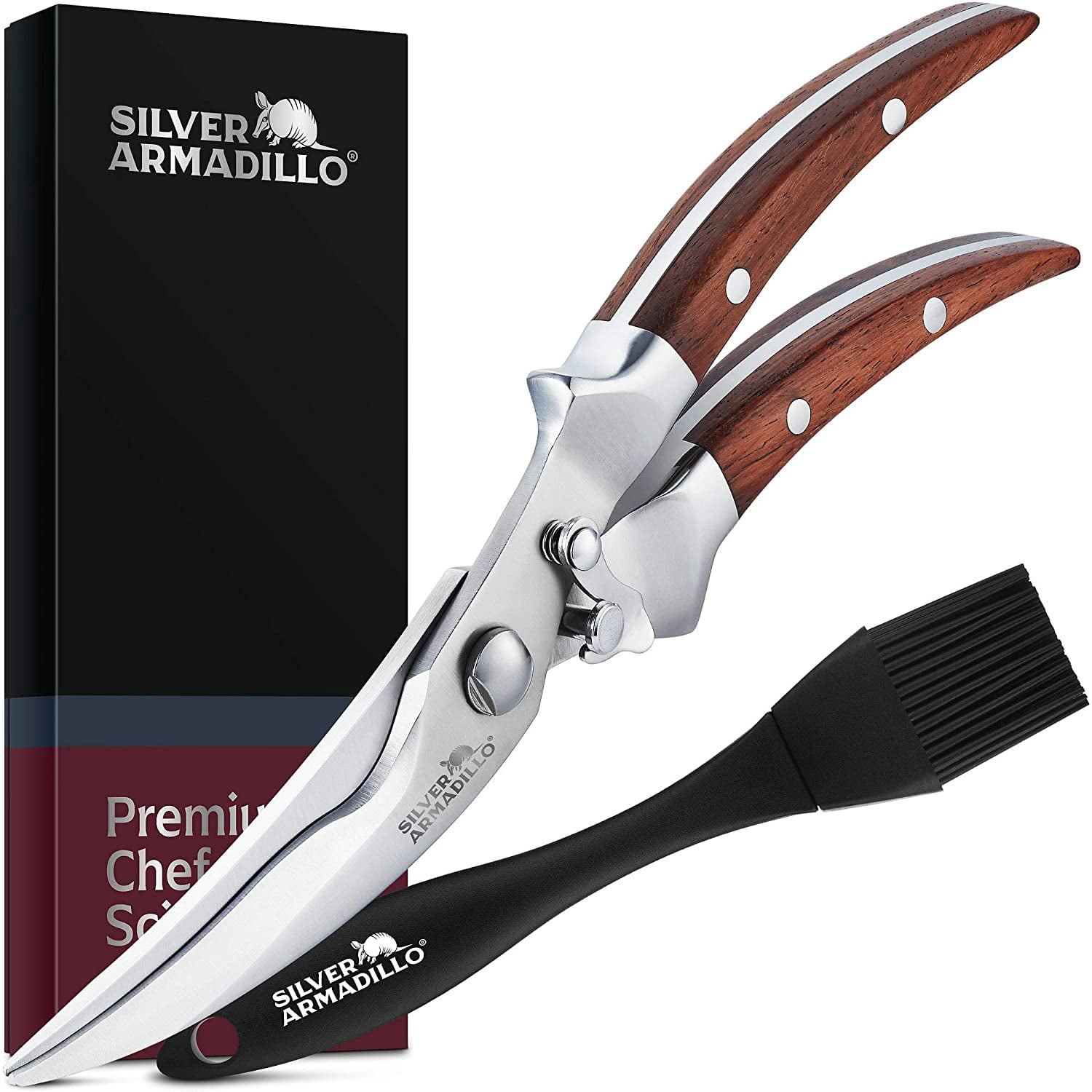Heavy Duty Poultry Shears | Food Grade Stainless Steel Scissors for ...