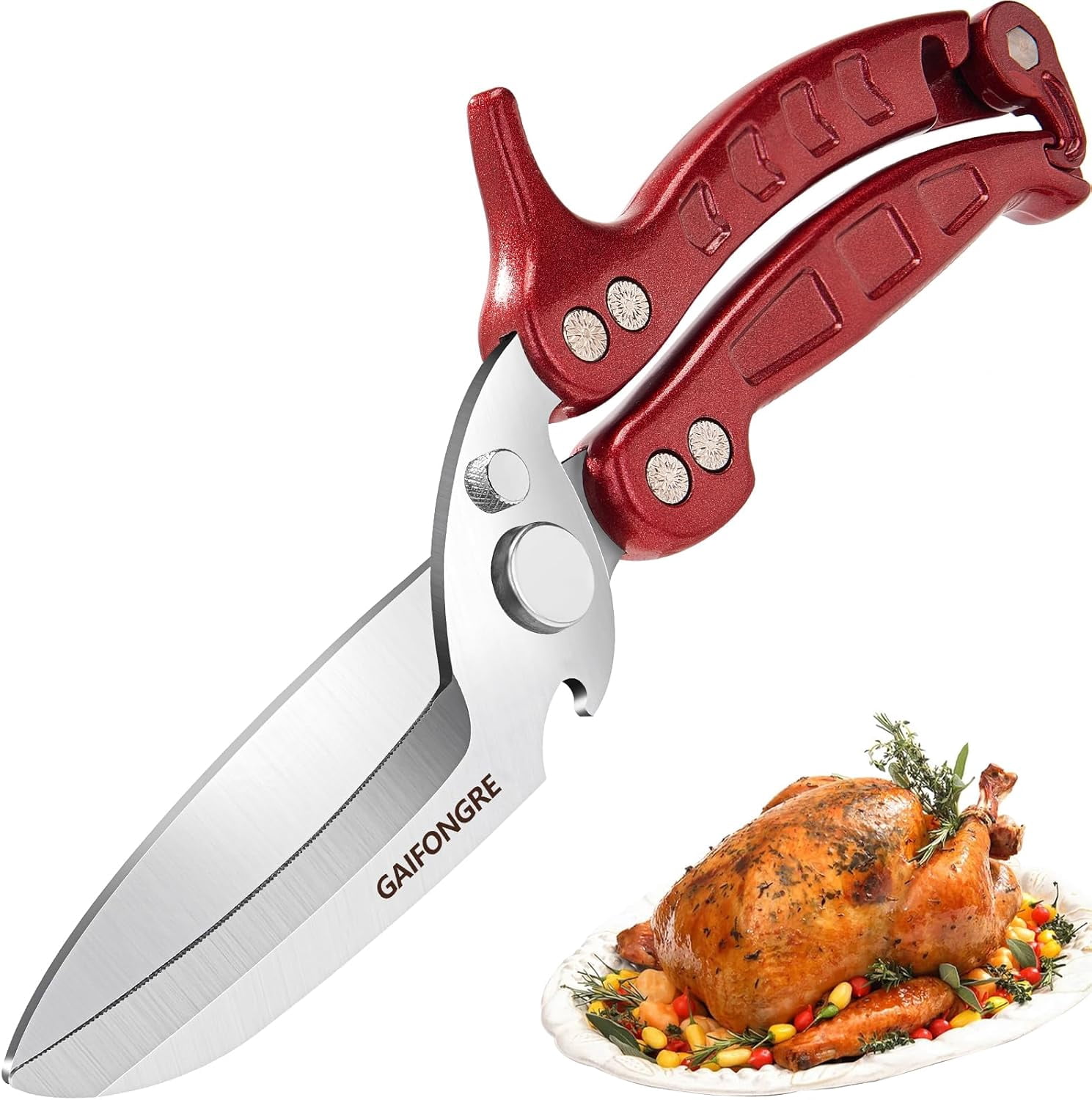 Heavy Duty Poultry Shears Scissors,Kitchen Shears for food Heavy Duty ...