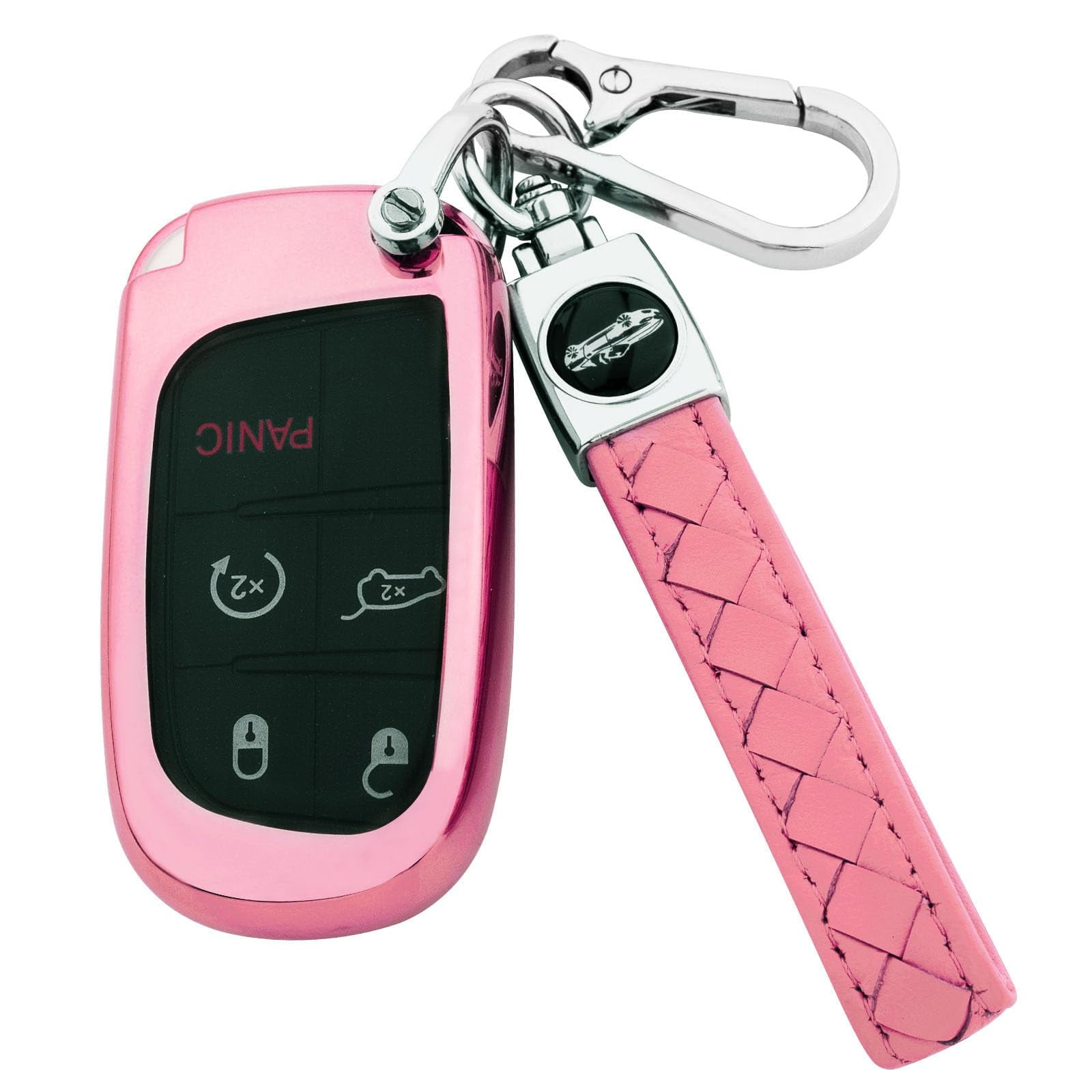 Heavy Duty Protective Key Fob Cover with Keychain Flexible TPU Full ...