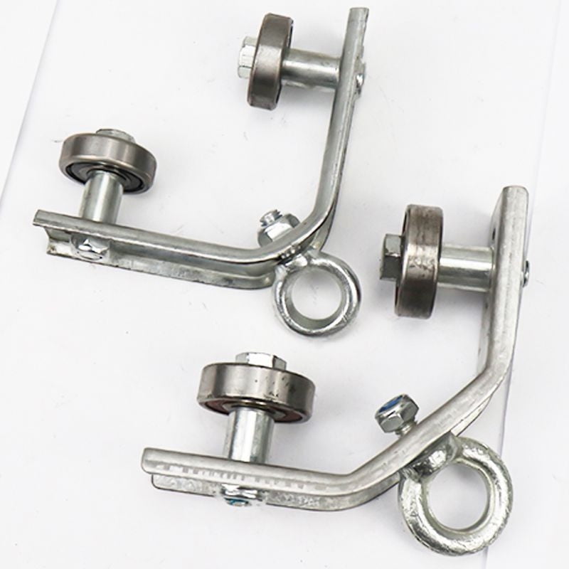 Heavy Duty Pulley Block 40/50 Angle Iron Round Wire Rope Wheel For ...