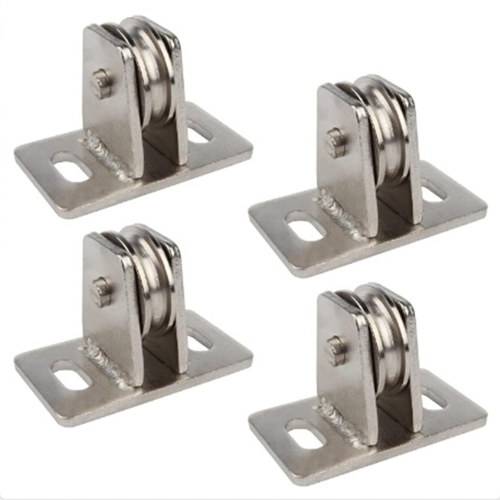 Heavy Duty Pulley Block Carbon Steel Single Bearing Roller Detachable ...