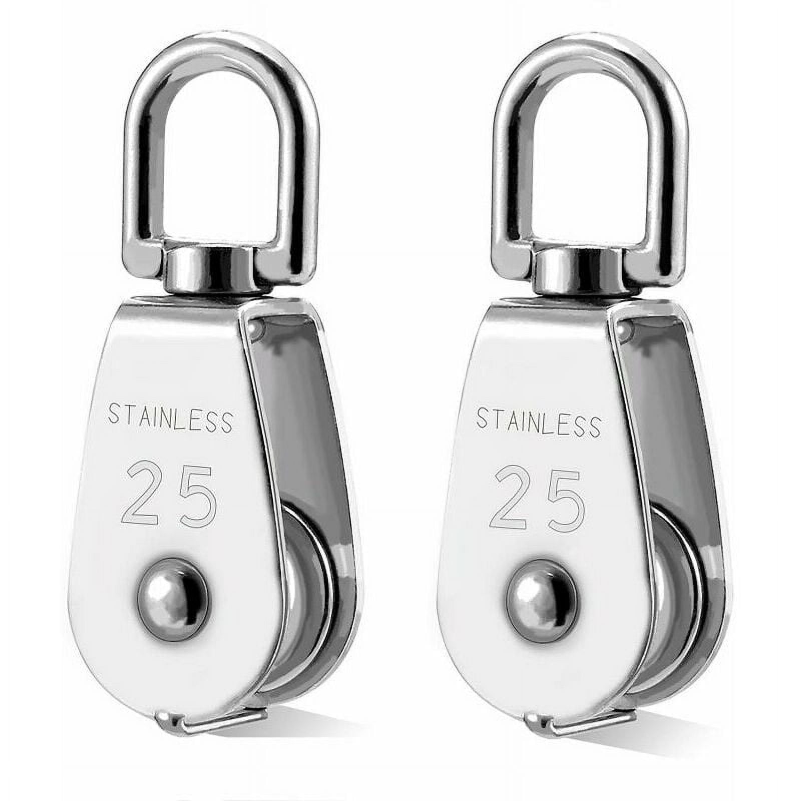 Heavy Duty Pulley System For Indoor Outdoor Lifting, Stainless Steel ...