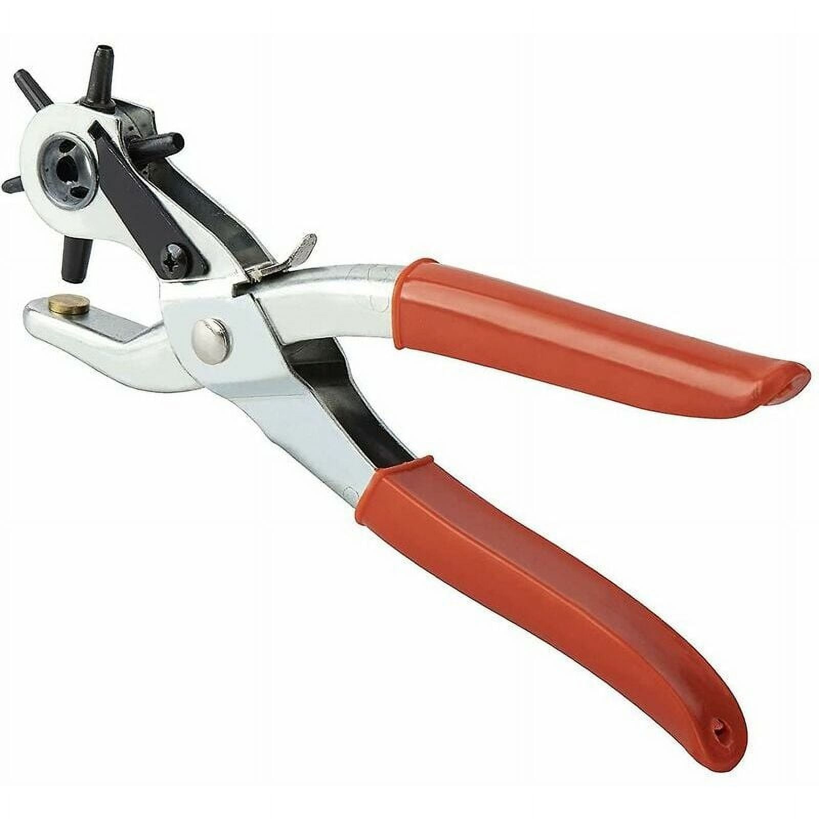 Heavy Duty Punch Plier Tool, Multi-Sized Belt Hole Puncher For Various ...