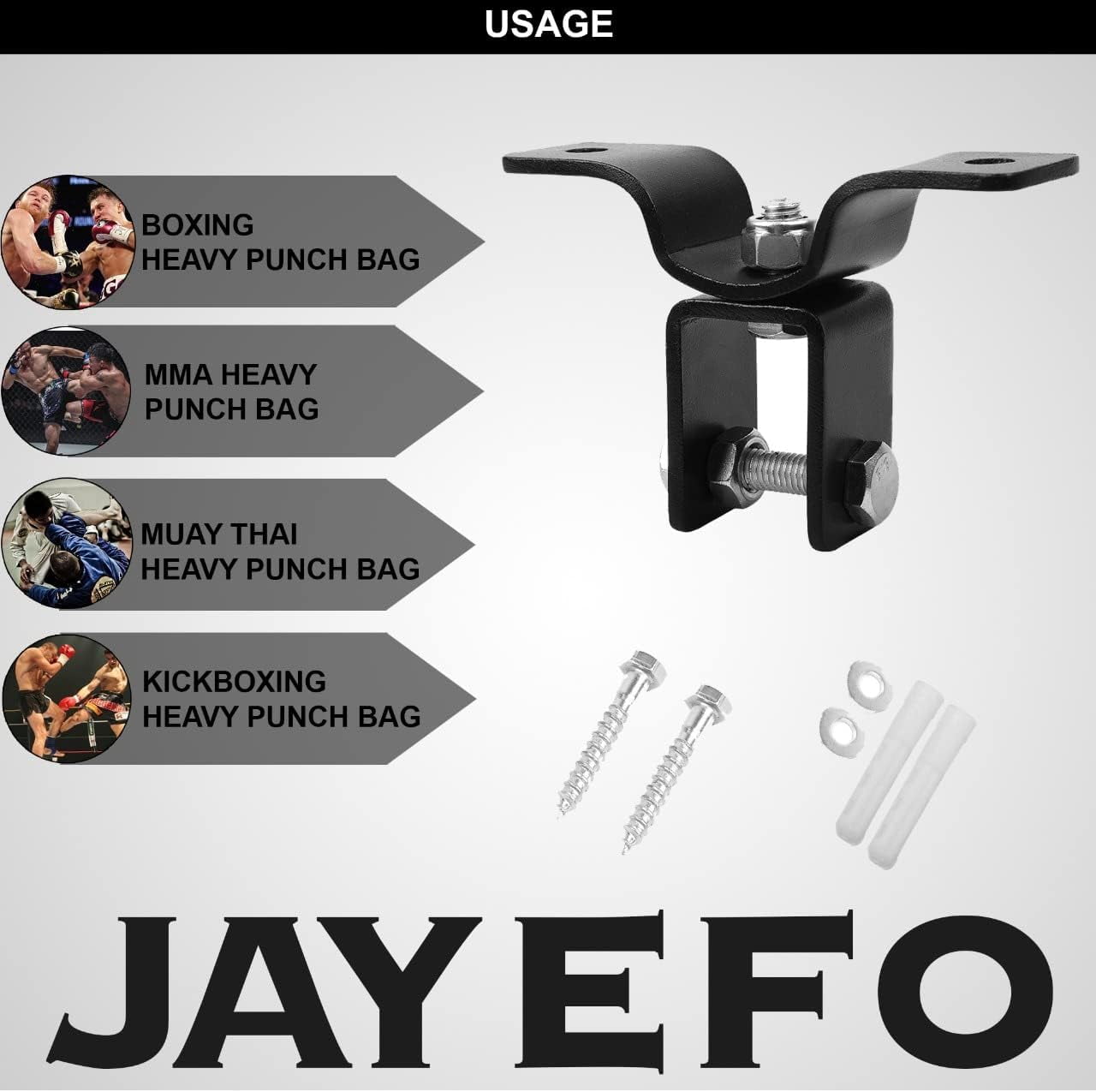 Heavy Duty Punching Bag Hanger for Wood Beam Ceiling - Supports Up to ...