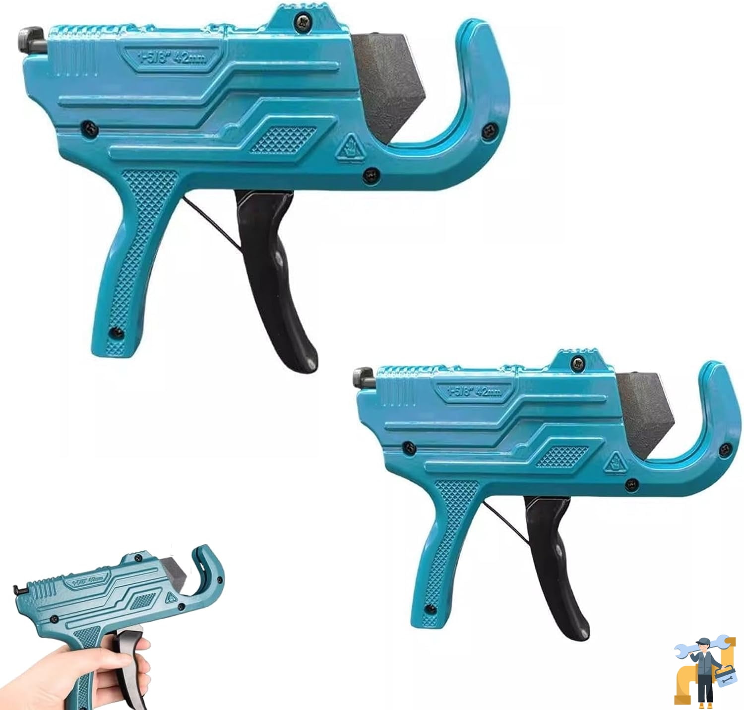 Heavy-Duty Pvc Pipe Pistol Cutter, Up To 1-5/8" (42mm), Heavy-Duty ...