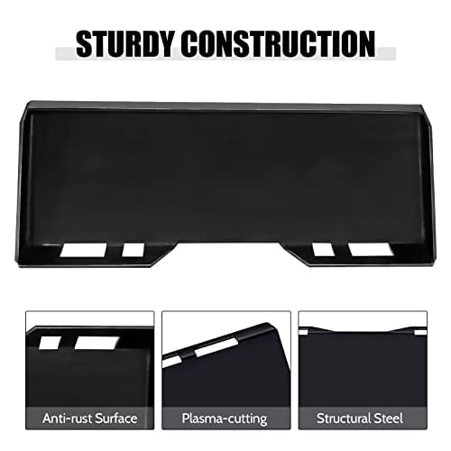 Heavy Duty Quick Attach Mount Plate, Universal Skid Steer Mount Plate ...