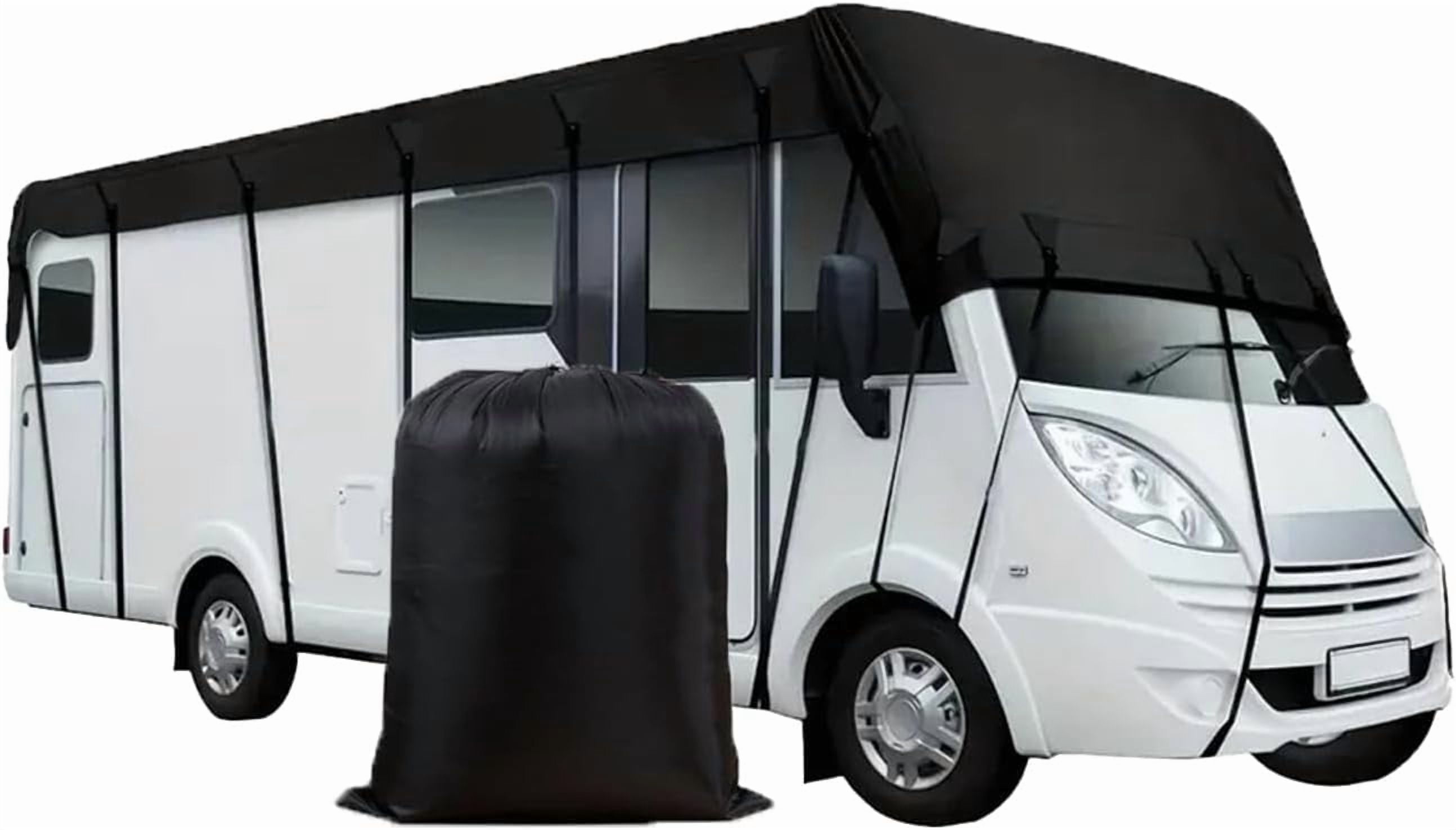 Heavy Duty RV Roof Cover - 210D Oxford Cloth, Fits 34-36 ft RVs, Travel ...