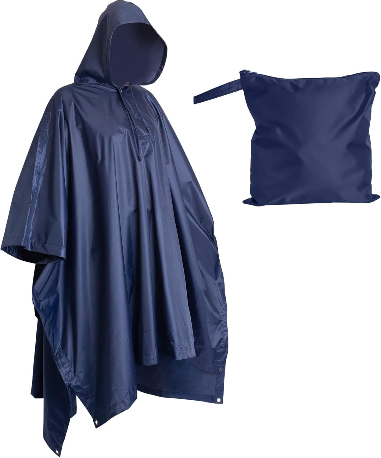 Heavy Duty Rain Poncho for Backpacking, Waterproof Lightweight for ...