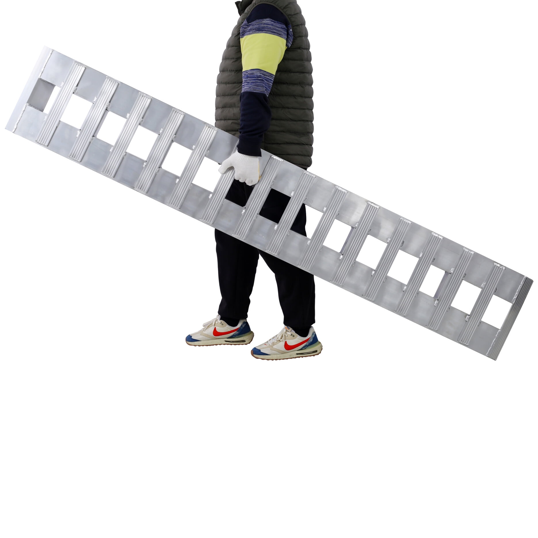 Heavy-Duty Ramps with Top Hook Attaching End, Universal Loading Ramp ...