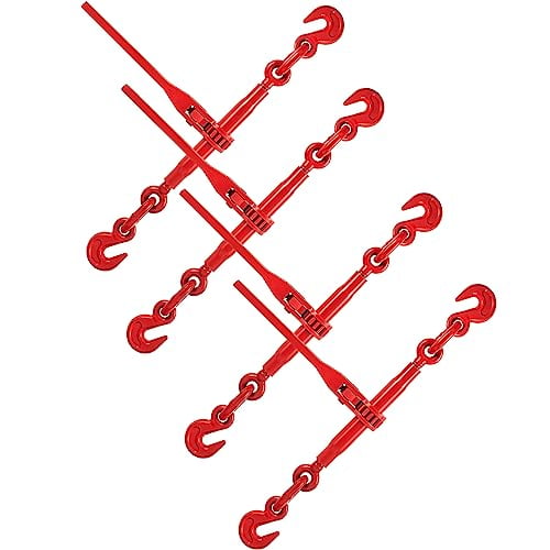 Heavy Duty Ratchet Binders Fits for 3/8" - 1/2" Chain, Ratchet Chain ...