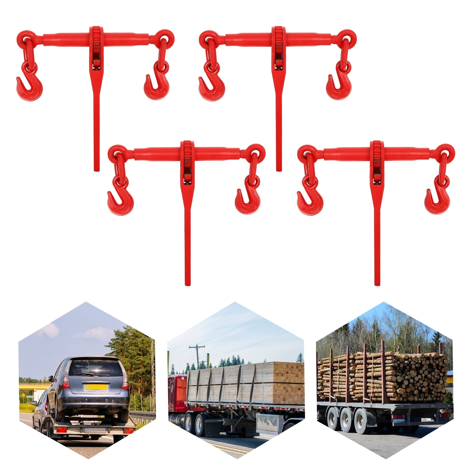 Heavy Duty Ratchet Chain Binders, 5400 lbs Working Load Limit, 19000 ...