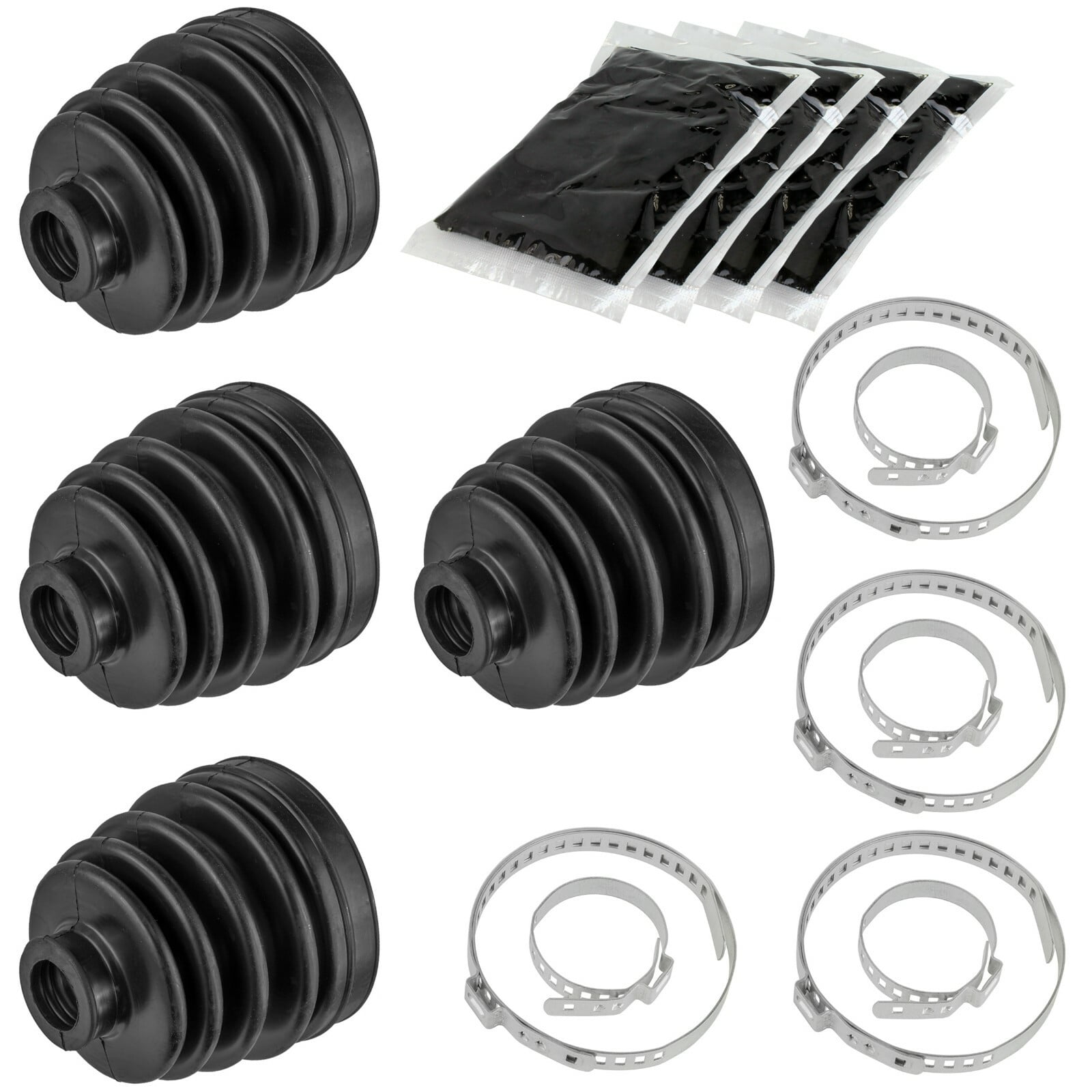 Heavy-Duty Rear Axle CV Boot Kits (Inner & Outer) for Polaris Sportsman ...