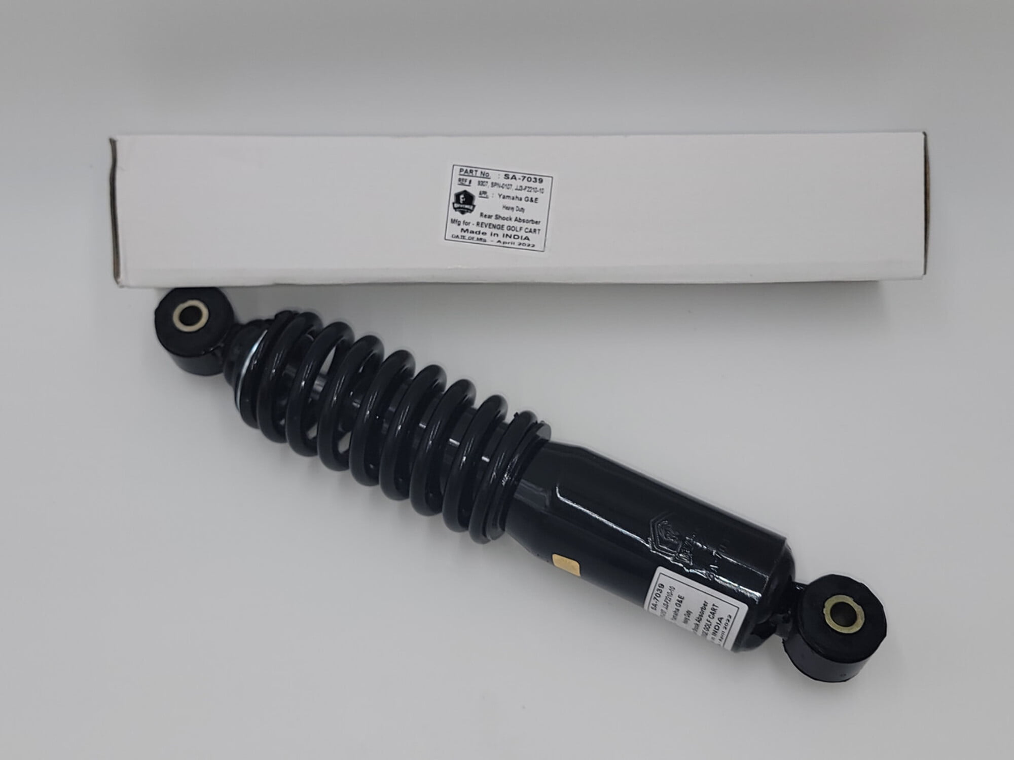 Heavy Duty Rear Shock for Yamaha G14, G16, G19, G20, G21, G22 Golf Cart ...