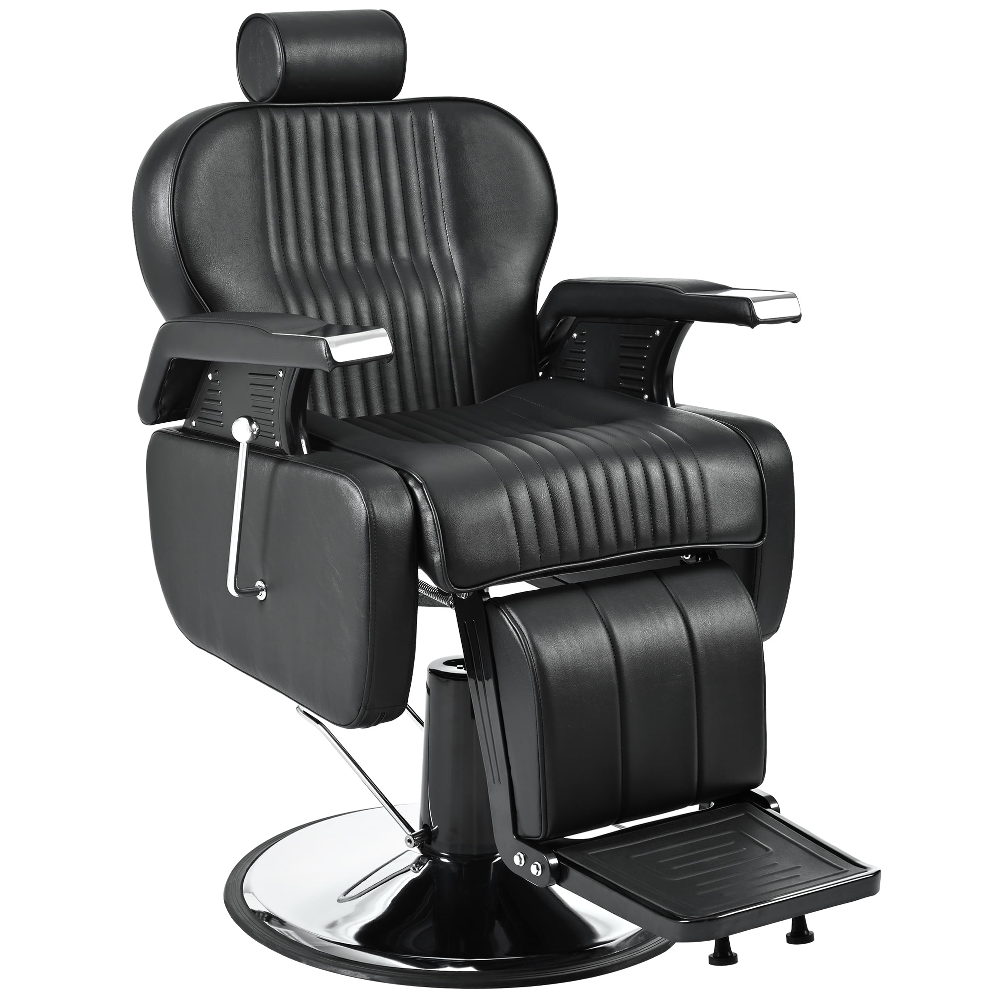 Heavy Duty Reclining Barber Chair,All Purpose Hydraulic Recline Barber ...