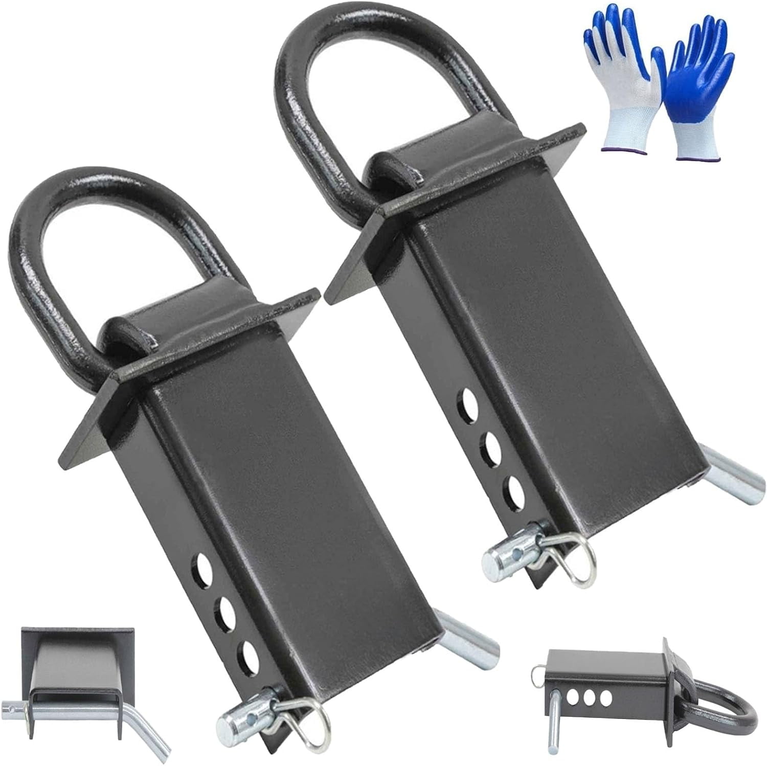 Heavy-Duty Removable D-Ring Tie Down for Utility Trailers, Adjustable ...