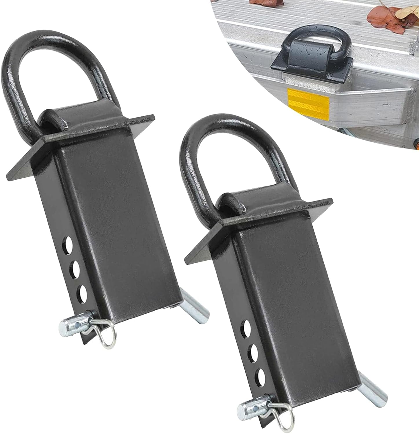 Heavy-Duty Removable D-Ring Tie Down for Utility Trailers, Stake Pocket ...