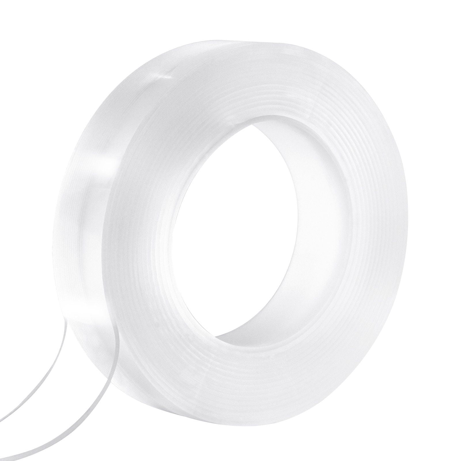 Heavy Duty Removable Double Sided Tape, 16FT Strong Adhesive Clear ...