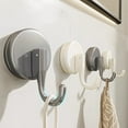 Heavy Duty Removable Suction Cup Hooks for Shower, Bathroom and Kitchen ...