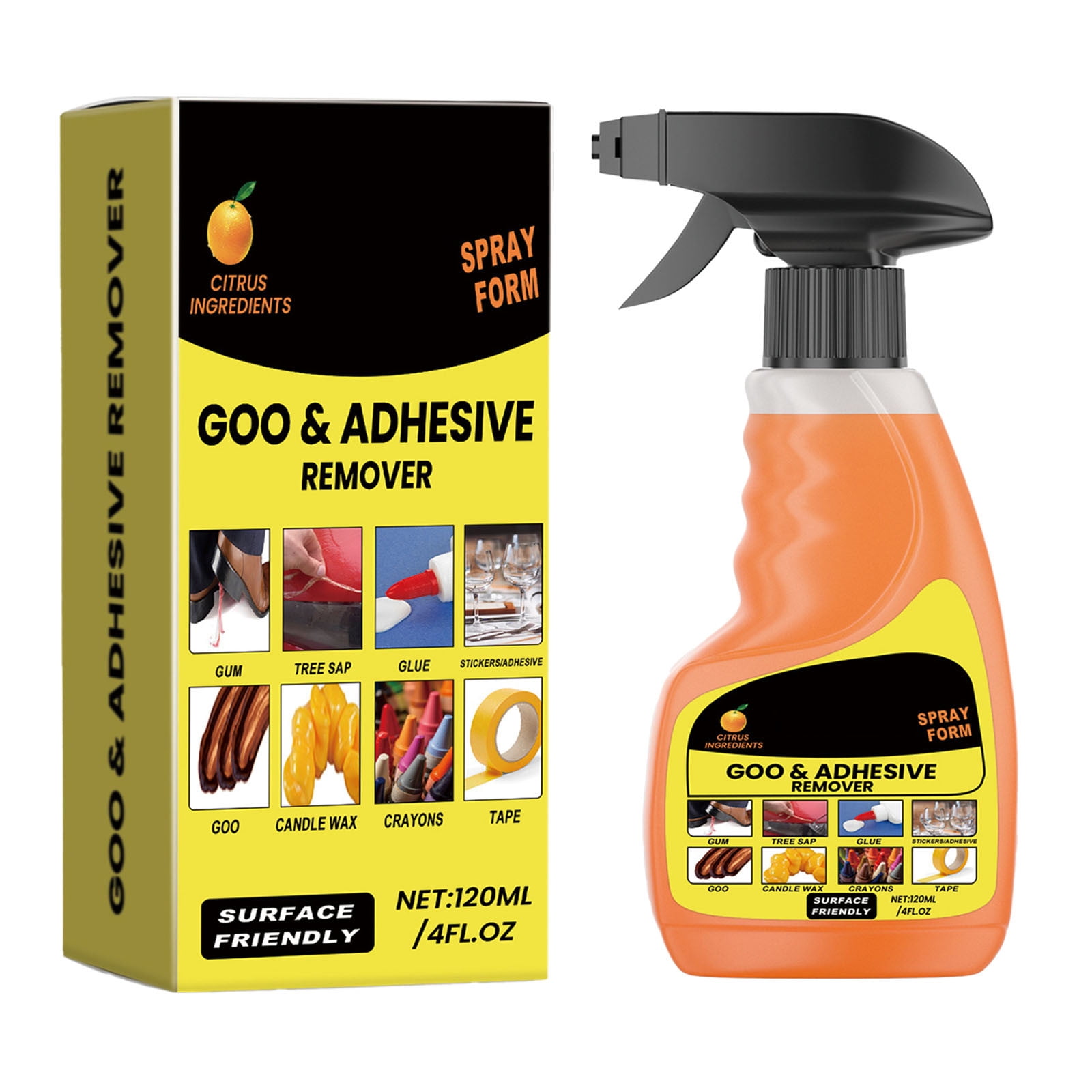 Heavy Duty Remover For Home And Outdoor Use Effective Sticky Cleaner On ...