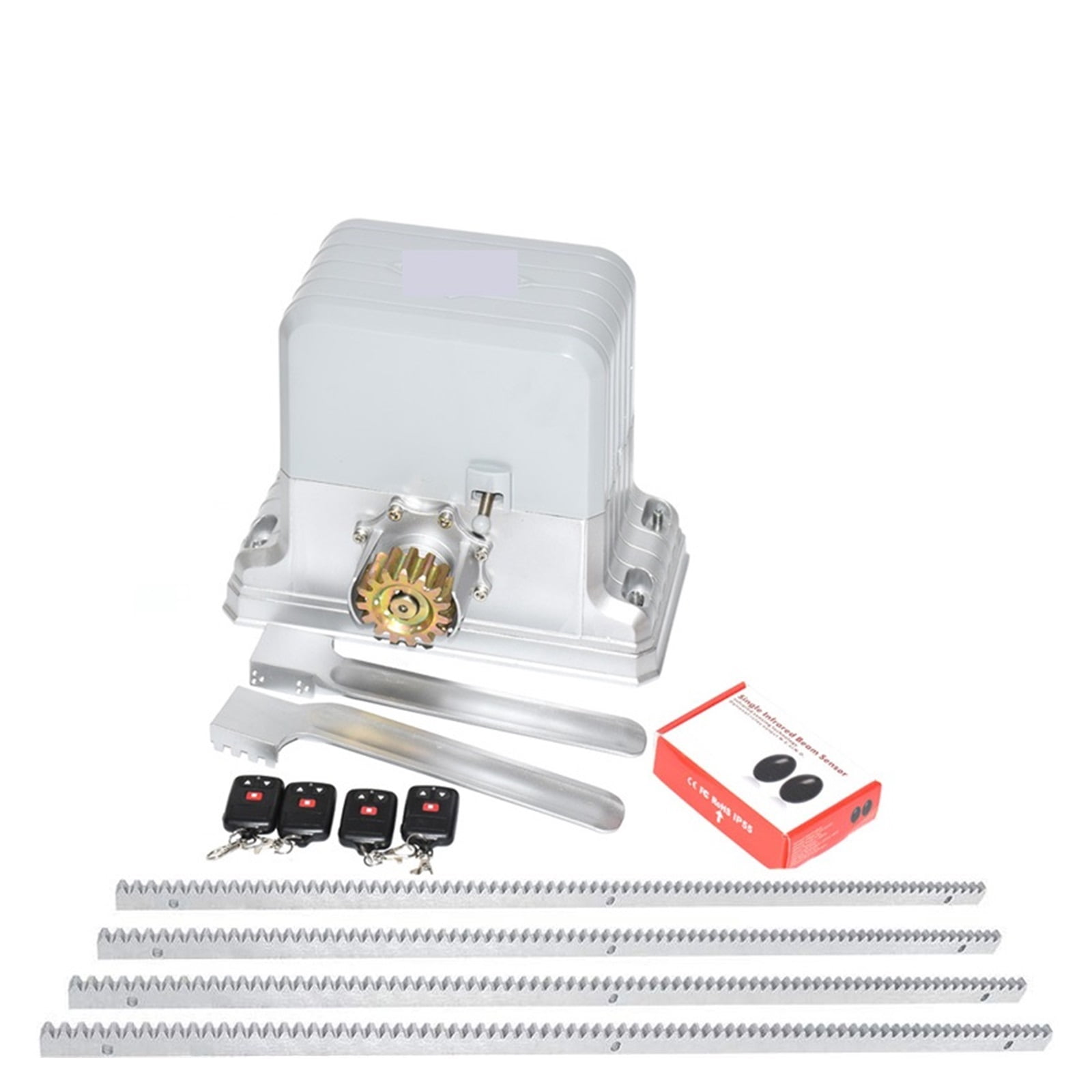 Heavy Duty Residential Gear System 1800kgs Electric Sliding Gate Opener ...