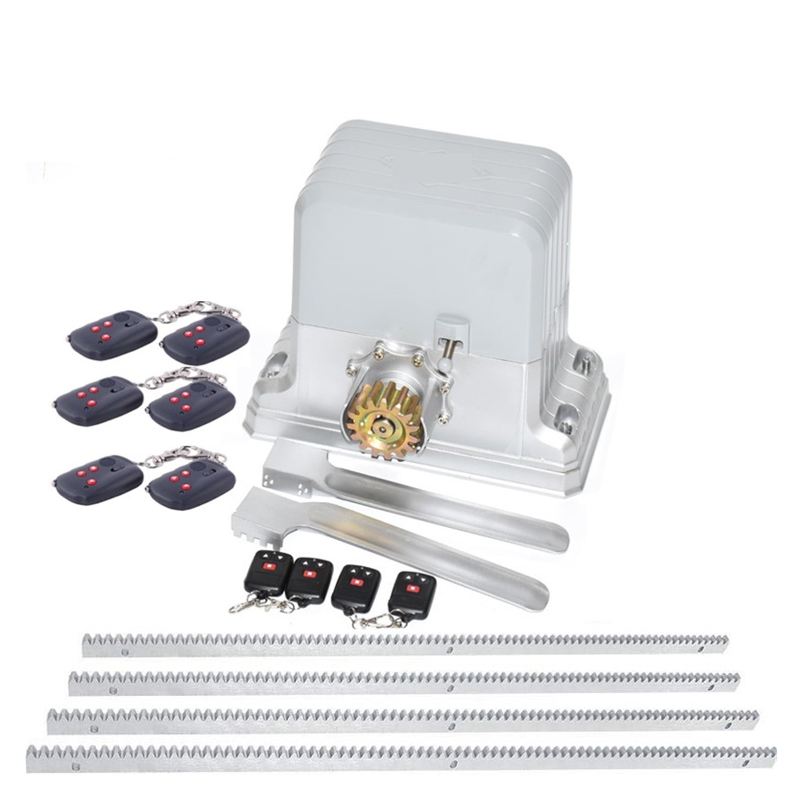 Heavy Duty Residential Gear System 1800kgs Electric Sliding Gate Opener / Door Motor With 4m ...