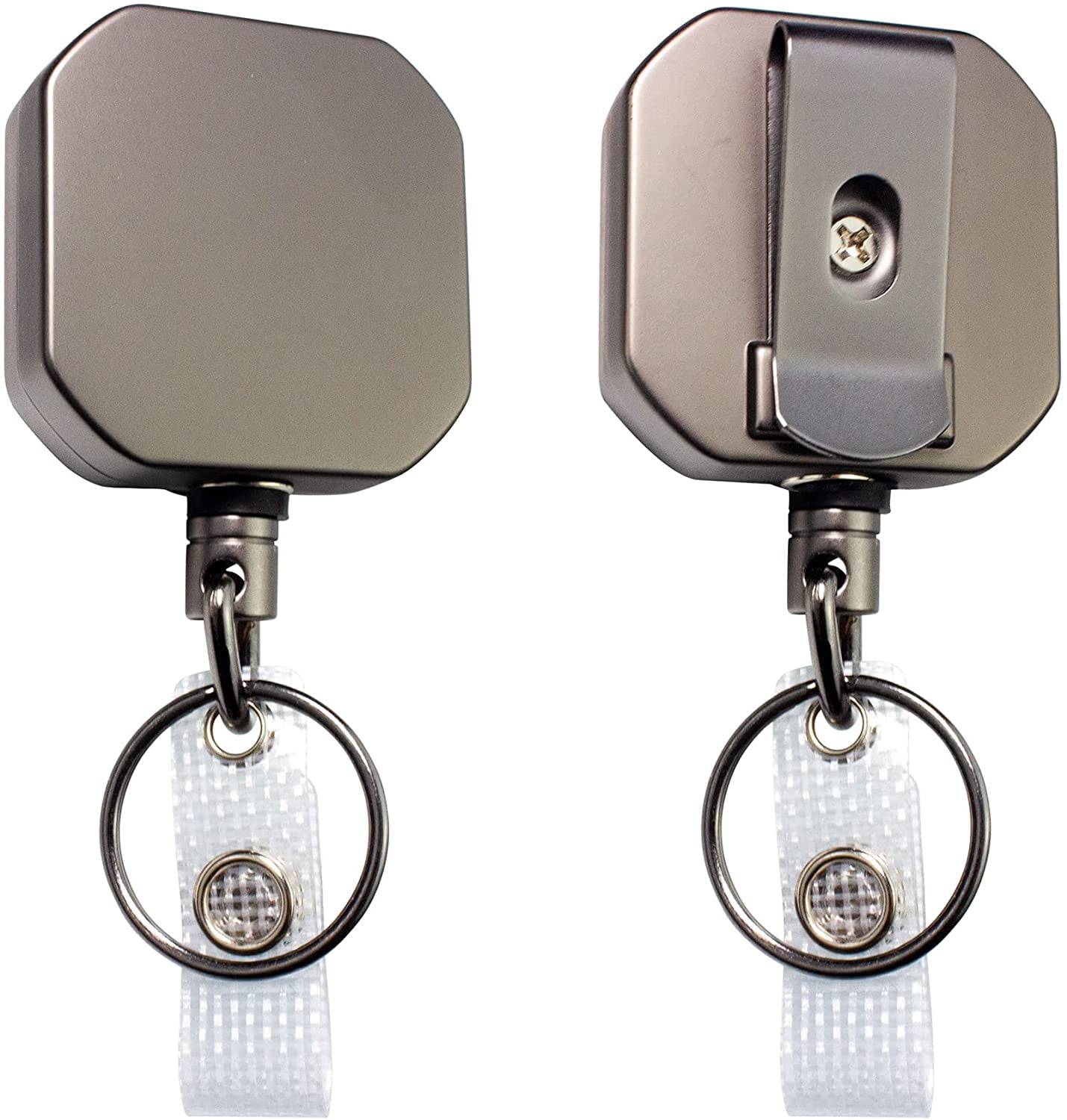 Retractable Keychains, Heavy Duty Retractable Badge Reels, Metal Badge ...