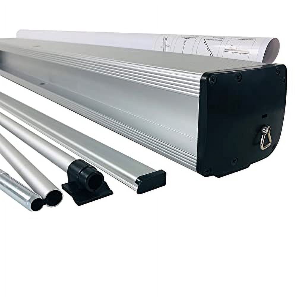 Heavy-Duty Retractable Banner Stand 31 ½"x72inches Roll Up Banner ...