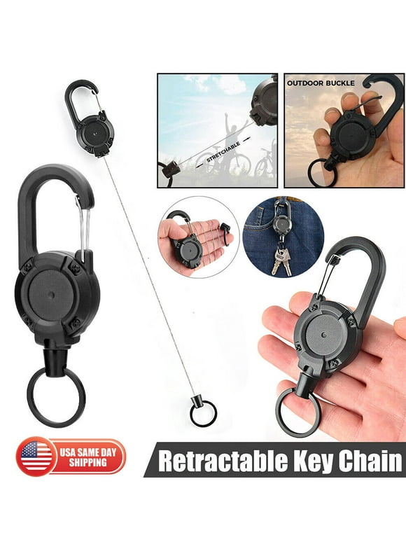 Heavy Duty Retractable Keychain