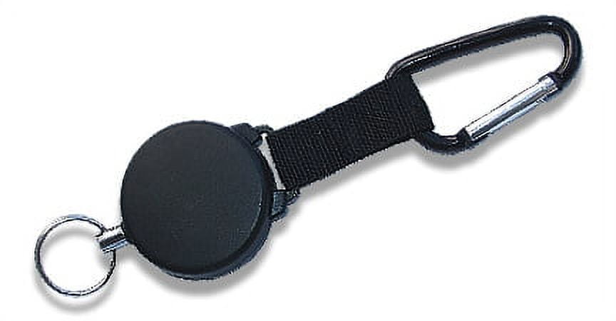 Heavy-Duty Retractable Key Chain Reel 48 Stainless Cable - Great for ID ...