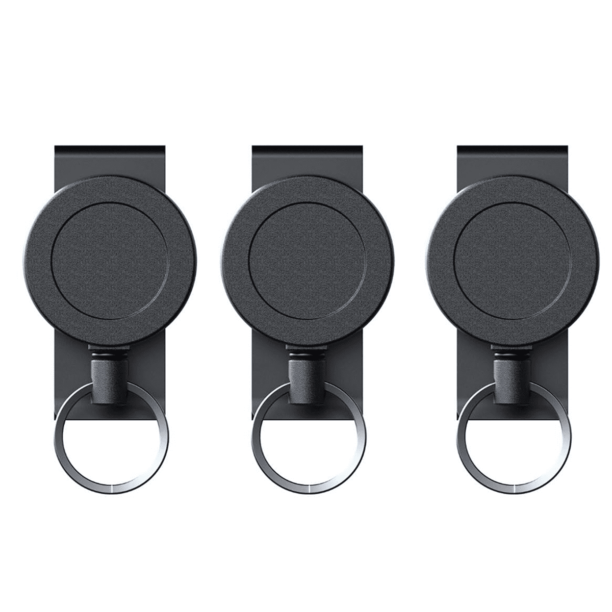 Heavy Duty Retractable Keychain with Belt Clip, 360° Retractable ...