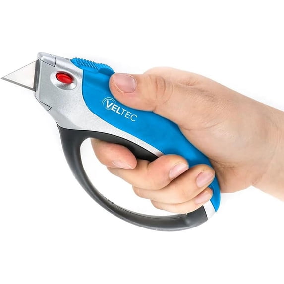 Heavy Duty Retractable Utility Knife, Box Cutter, Carpet Cutter with 3 ...