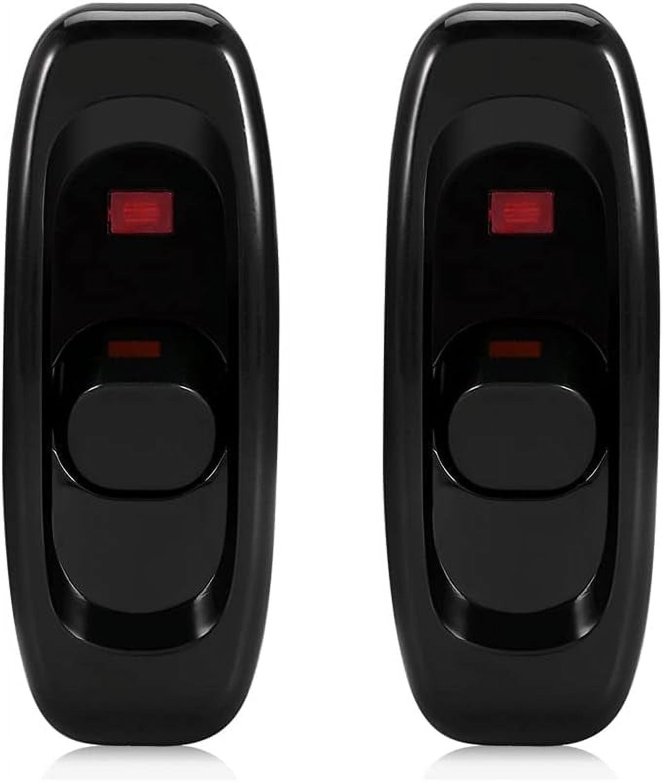 Heavy-Duty Rocker Inline Switch For Table Lamps, AC 250V 10A Inline ...