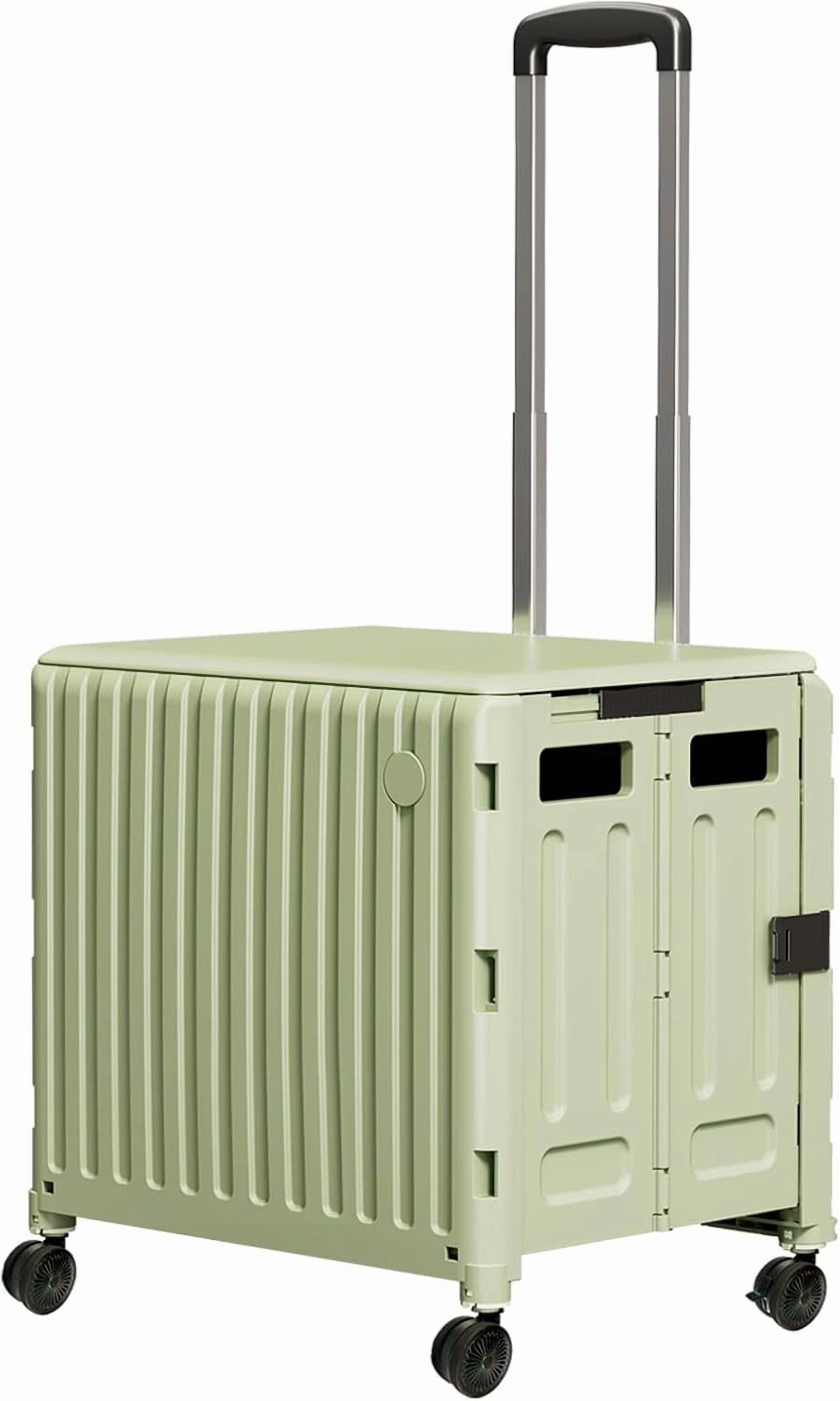 Heavy Duty Rolling Cart for Stairs：Collapsible Utility Crate with ...