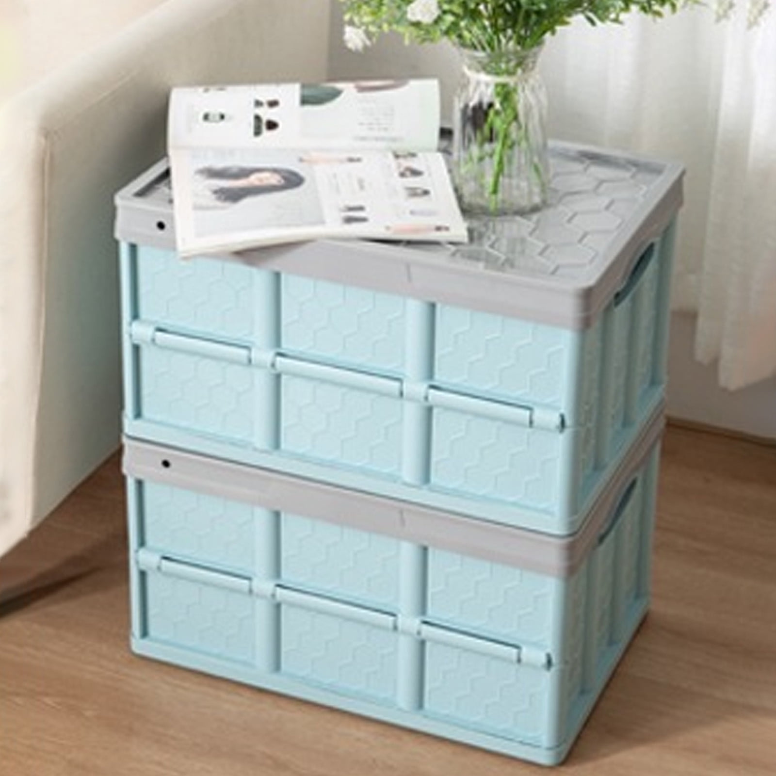 Heavy-Duty Rolling Storage Bin - Reinforced Moving Container for ...