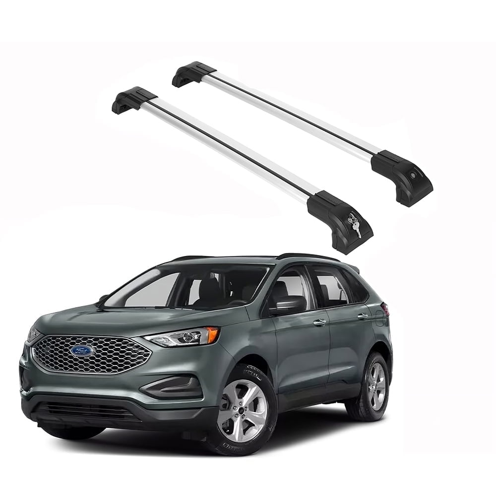 Heavy Duty Roof Rack Cross Bars for Ford Edge 2015-2024 | Aluminum ...