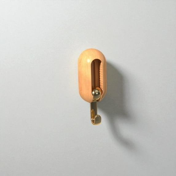 Heavy Duty Rotating Adhesive Wall Hook No Drill Damage Free Multi ...