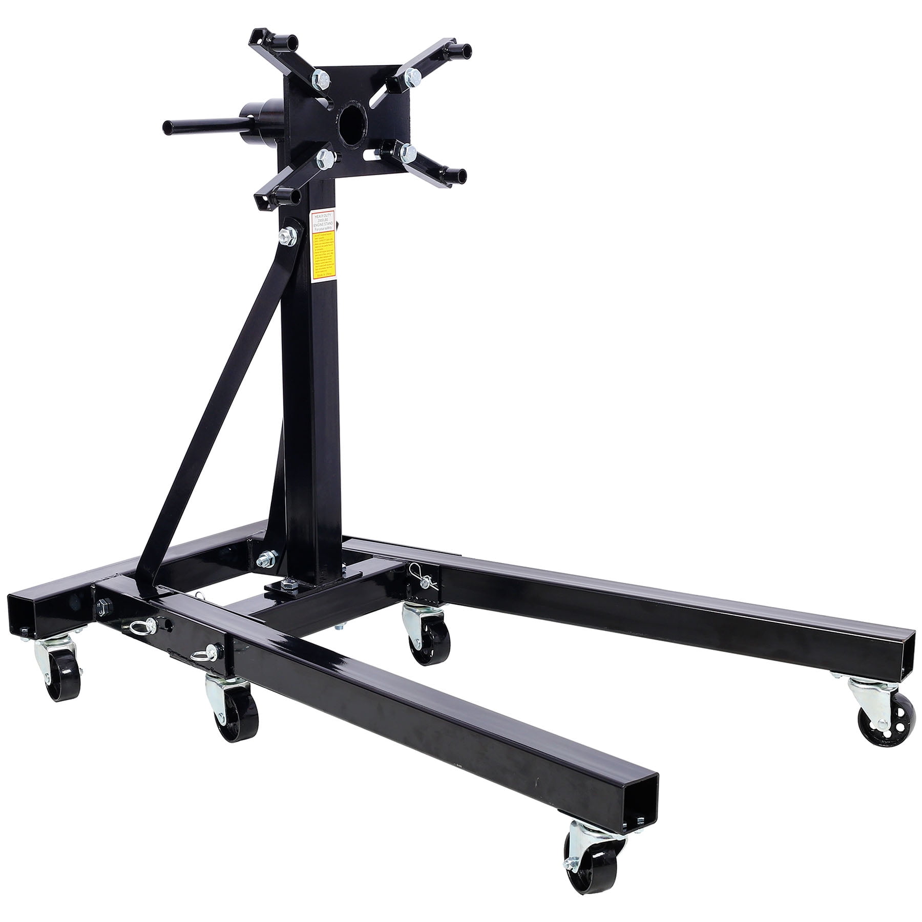 Heavy-Duty Rotating Engine Stand in Steel with 2000 lb Capacity for ...