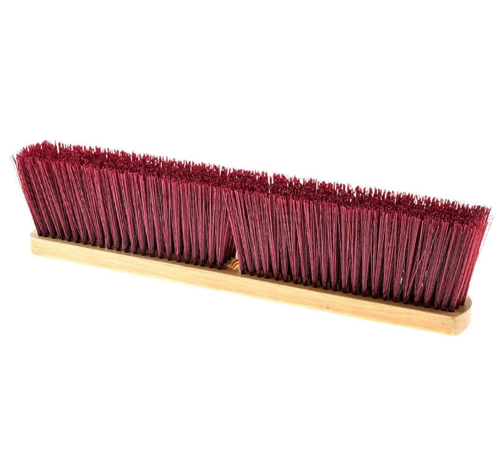 Heavy Duty Rough-Surface Push Broom Head with Threaded Block: 18" Wide - Walmart.com