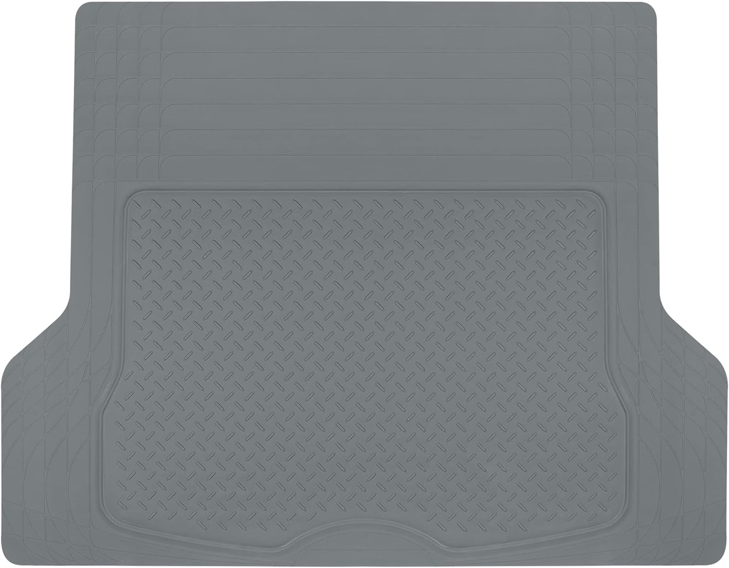 Heavy Duty Rubber Cargo Mat Liner - All-Weather Trunk Protection, Trim ...